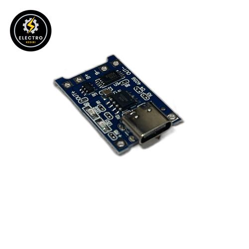 Jual Module charger 18650 type c 5v 1a protect tp4056 | modul cas ...