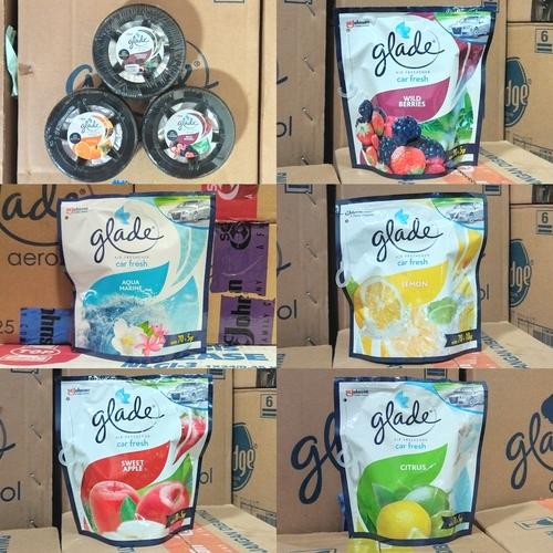 Jual PENGHARUM RUANGAN MOBIL GLADE CAR FRESH GEL PARFUM GANTUNG - LEMON ...