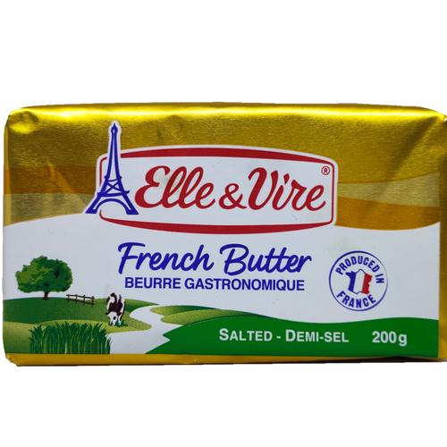 Jual ELLE VIRE BUTTER SALTED 200 GR - Jakarta Selatan - Hadi Store Food ...