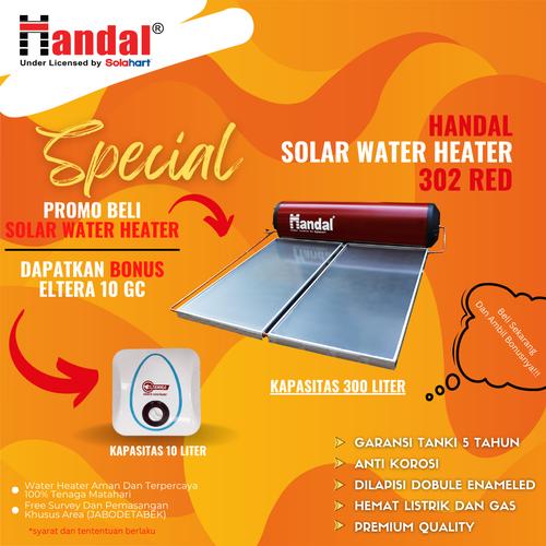 Jual PROMO HANDAL Solar Water Heater RED 182 | Pemanas Air Tenaga Surya ...