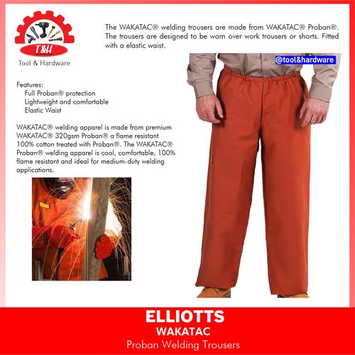 Jual Wakatac Celana Welding Wakatac / Proban Welding Trousers / Safety ...