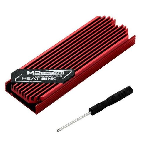 Jual HEATSINK M.2 NVME M.2 SATA 2280 COOLER HEAT SINK PENDINGIN RED ...