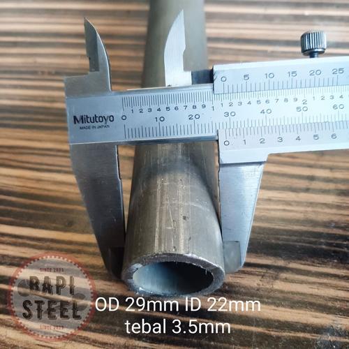 Jual pipa besi seamless OD 29 ID 22 TEBAL 3.5mm Panjang 50cm - 60 cm - Kota Bandung - Bapi Steel ...