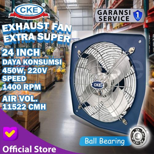 Jual Exhaust Fan Extra Strong CKE 24 Inch EEN-SUP-D24/1-YL Penyedot ...