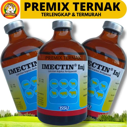 Jual IMECTIN INJ 100ML - Obat Ektoparasit & Endoparasi Cacing Kutu ...