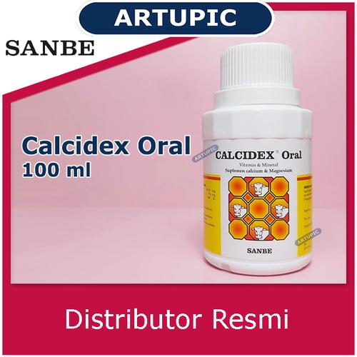Jual Calcidex Oral 100 ml Kalsium Magnesium Vitamin D3 Sapi Kuda Hewan ...