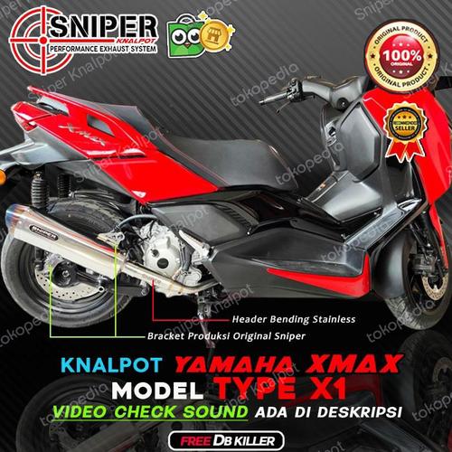 Jual Knalpot Yamaha xmax 250 old connected X1 full system PNP dan BASS ...