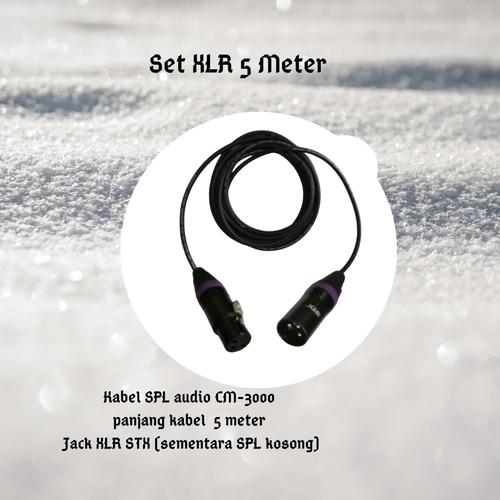 Jual SPL Audio Set Jack Kabel XLR 5 Meter - Biru - Kota Surakarta - SPL ...