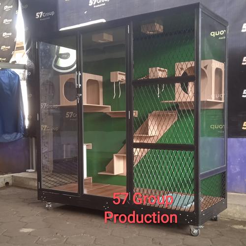 Jual Cathome cat room rumah kandang kucing besar Playground aluminium ...