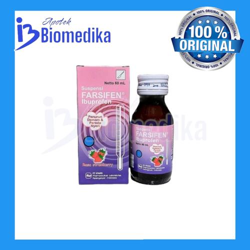 Jual FARSIFEN SIRUP 60ML OBAT DEMAM & NYERI ANAK - Kab. Bandung ...