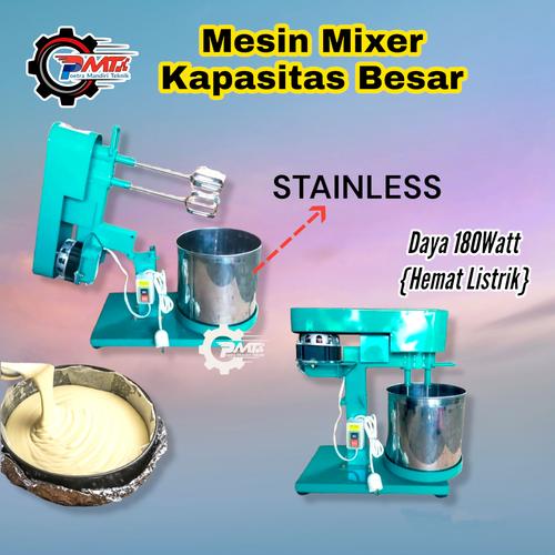 Jual Mesin Pengaduk Adonan Kue Bolu - Stand Mixer Kap 5kg Adonan Roti ...