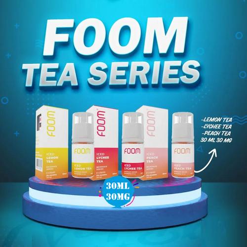 Jual Foom Ice Tea Series Iced Lychee Tea Salt Nic 30ML 30MG Authentic ...