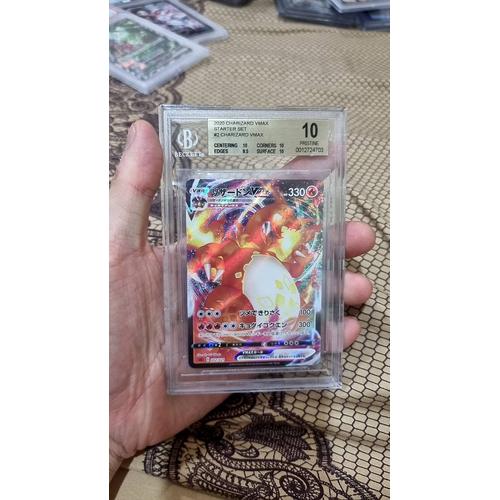 Jual 2020 Pokemon Charizard VMax Starter #2 Charizard VMax BGS 10 ...