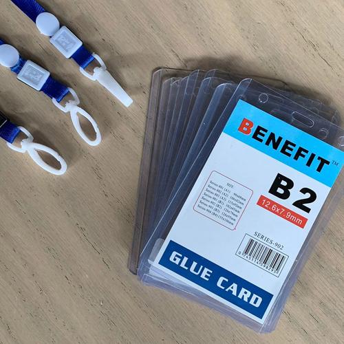 Jual Benefit ID Card ukuran B4,B3 & B2 / Name tag Plastik Mika ...