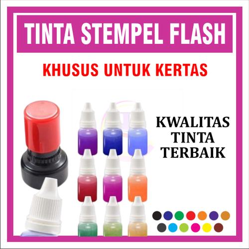 Jual Tinta Stempel Flash 5 ml - Biru - Kota Bandung - Brother Stamp ...