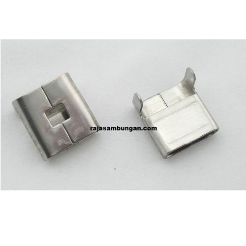Jual PER10 Klem Sabuk Plat Stainless 6 mm Pengikat Peti Tali Straps ...