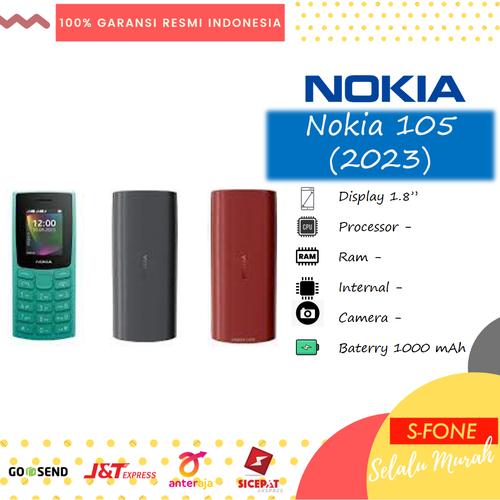 Jual Nokia 105 2023 LEDA Garansi Resmi - Charcoal - Kota Surabaya - S ...