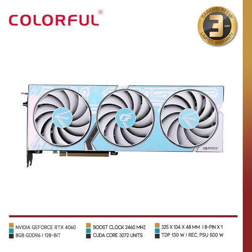 Promo COLORFUL iGame GeForce RTX 4060 Ultra W OC 8GB-V Cicil 0% 3x ...