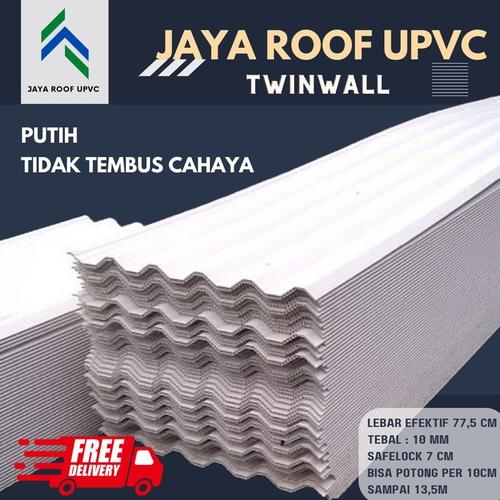 Jual Atap UPVC Jaya Roof Putih - Diatas Rooftop dr Shield - Kab ...
