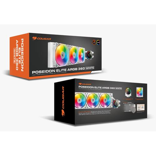 Promo COUGAR POSEIDON ELITE 360 ARGB - COOLER FAN - Hitam Cicil 0% 3x ...