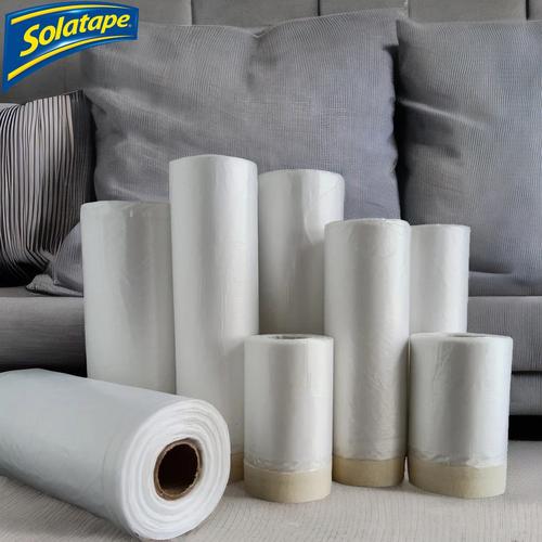 Jual COVERING TAPE | COVERING FILM MASKING TAPE 20 YARD - 55cm x 20yard ...