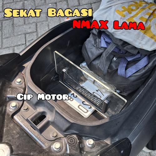 Jual Sekat Bagasi NMAX LAMA 2017 2018 2019 Pemisah Bagasi Jok NMAX LAMA ...