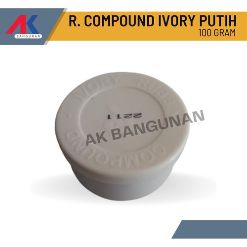 Jual Rubbing Compound Ivory 100 Gram / Kompond Putih Ivory Kecil - Kota ...