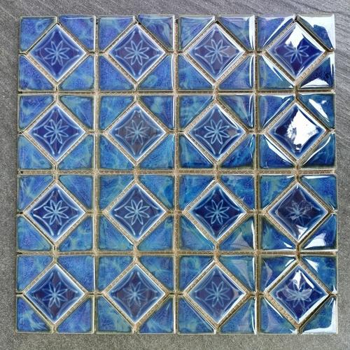 Jual Mosaik / Keramik Warna Biru Type MAX 7430 - Kuda Laut Mass - Kota ...