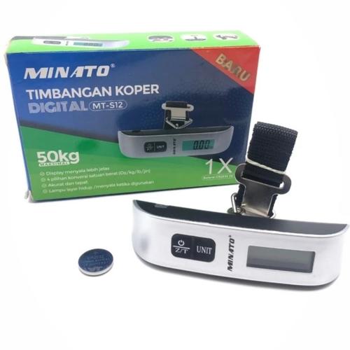 Jual Timbangan Koper Digital 50 kg Portable Lugadde Scale - Minato MT ...