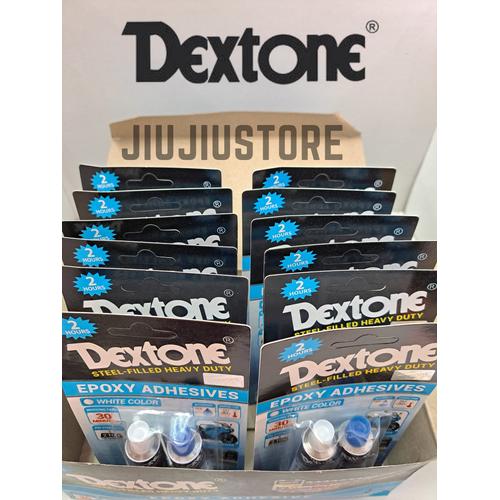 Jual DEXTONE STEEL PLASTIC EPOXYADHESIVES 30 MENIT LEM CAMPUR BESI ...