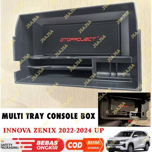 Jual Multi Tray Console Mobil Innova Zenix 2022 2024 2025 Hitam ...