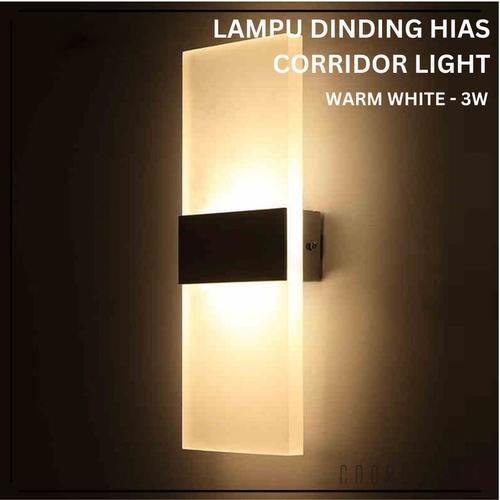 Jual LAMPU DINDING MINIMALIS LED INDOOR KAMAR CORRIDOR LAMP LIGHT 2 ...