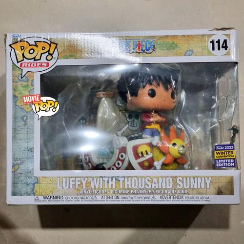 Jual Funko POP! One Piece - Luffy with Thousand Sunny Winter Con ...