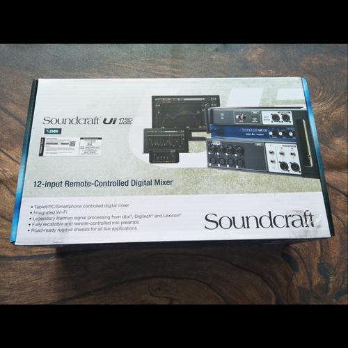 Jual Soundcraft UI-12 / UI12 / UI 12 Mixer Digital 12 Channels ORIGINAL ...