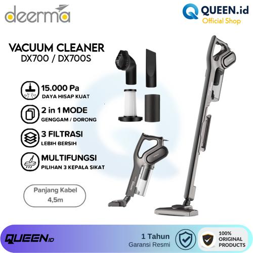 Jual Deerma DX700 / DX700S Vacuum Cleaner 2in1 Handheld Penyedot Debu ...