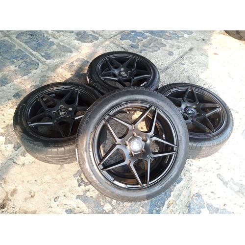 Jual velg pelek racing seken jf ring 17 lubang 5 hrv xpander innova ...