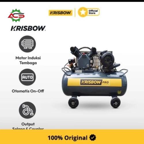 Jual Jual Compressor Angin Krisbow 2HP 90L 10B 1P CPPBD0209 Original ...
