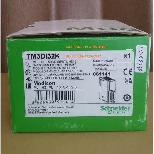 Jual PLC SCHNEIDER MODICON TM3DI32K Discrete Output Module - Kota Surabaya - A&E Panel PLC ...