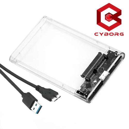 Jual CYBORG HDD ENCLOSURE USB 3.0 BLACK / TRANSPARANT - Hitam - Kota ...