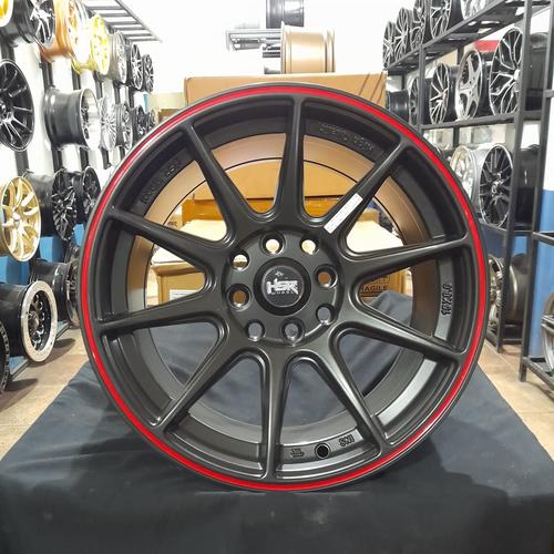 Jual Velg pelek mobil R15 HSR SHINJUKU velg mobil model celong lubang 4 ...