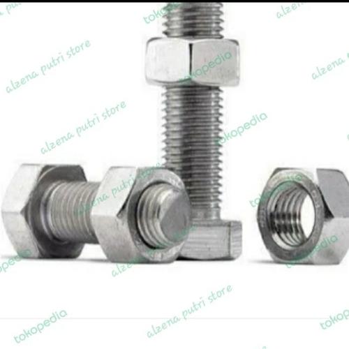 Jual baut mur+ring plat stainles M10 × 25mm - Jakarta Pusat - alzena ...