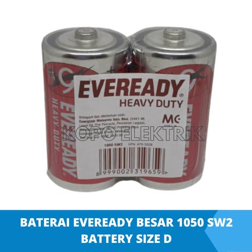 Jual Baterai Eveready Besar 1050 SW2 Battery Size D - Kab. Bandung ...