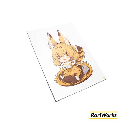 Jual Poster Anime - Serval [Kemono Friends] - Kota Tangerang ...