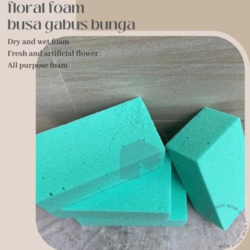Promo foam wet floral busa basah gabus oasis indocell harga satuan ...