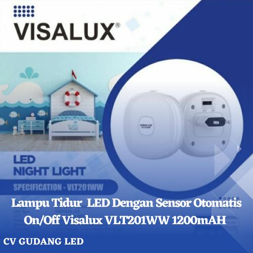 Jual Lampu Tidur LED Dengan Sensor Otomatis On/Off Visalux VLT201WW ...