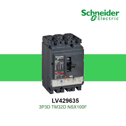 Promo Schneider Electric Circuit Breaker LV429635_3P3D TM32D NSX100F ...