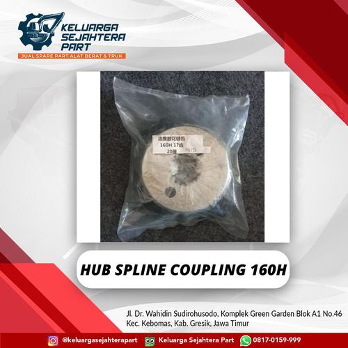 Jual Hub spline coupling 160h main pump k3v180dt k3v160dt 17 teeth ...