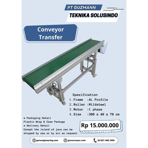 Jual Conveyor Belt PVC Transfer - Jakarta Timur - gudangconveyoor ...