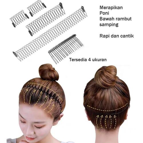 Jual Jepit Rambut Korea Korean Sirkam Poni Aksesoris Rambut - Tipe-A ...