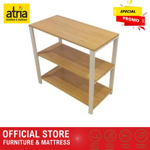 Promo Meja Susun | Meja Multifungsi Atria Siera Walnut/White - 80 Cicil ...